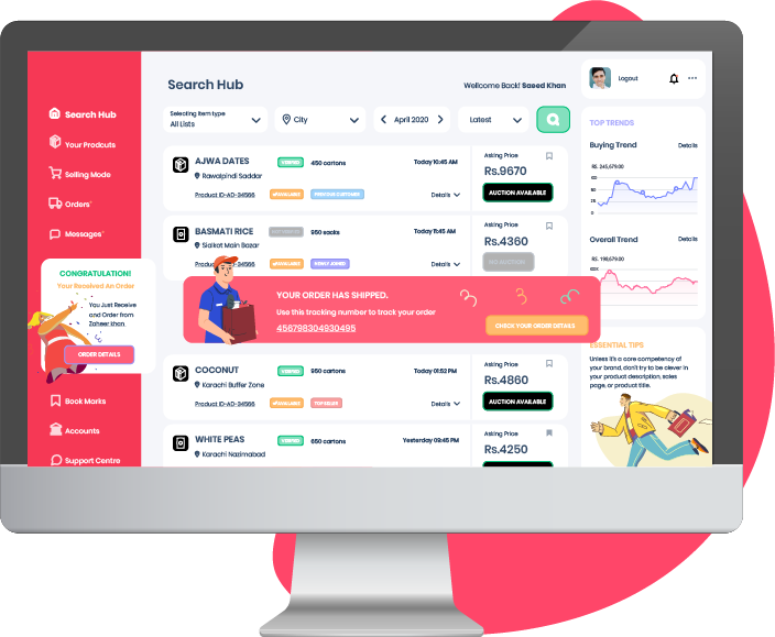 Multi-vendor eCommerce Marketplace App Development India & USA